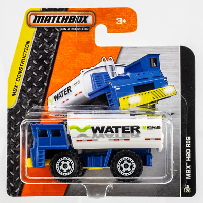 2014 Matchbox #15 MBX H20 Rig (Water Hauler) BLUE | RINGED GEAR WHEEL ...