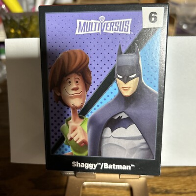 2024 McDonald's Multiversus Shaggy/Batman Tin w/ Puzzle Happy Meal Toy ...