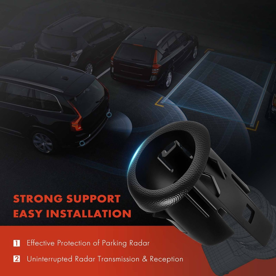 4Pcs Rear Parking Backup Sensor Bracket Retainer Bezel for Ford F-250 ...