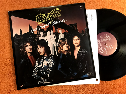 Teaze One Night Stands LP Album vinyl record 1979 hard rock AOR w/lyric ...