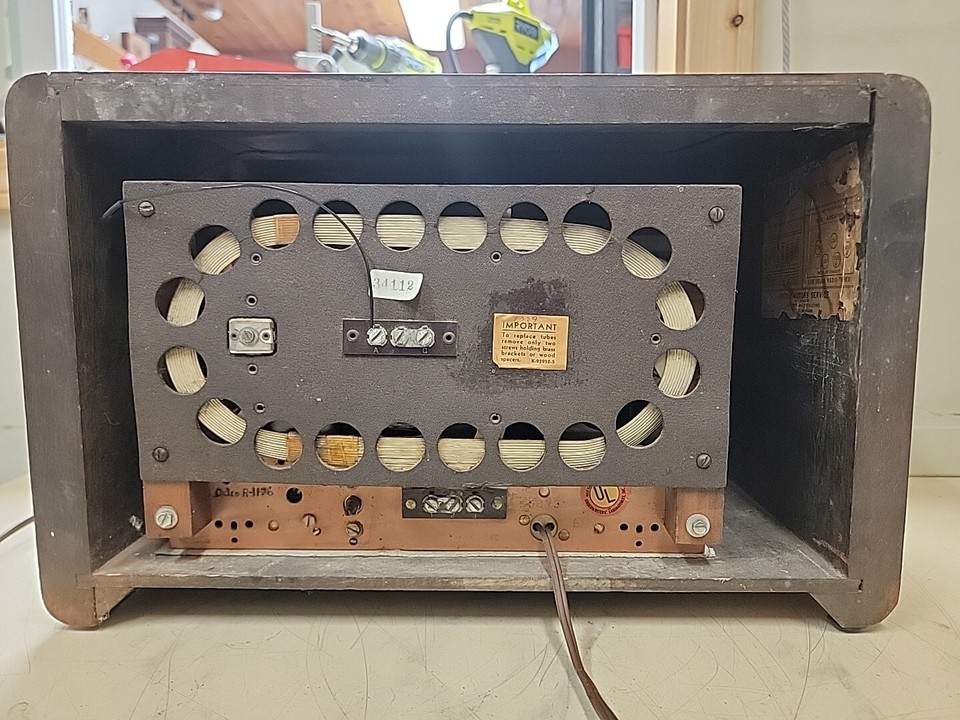 Delco R1176 Rare Tube Radio Working | eBay