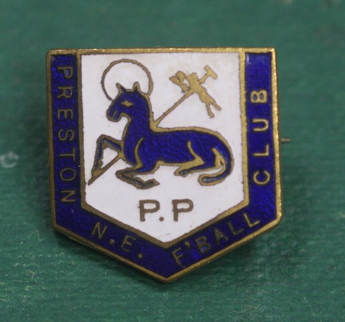 RARE England Preston North End FC Football Club Enamel Pin Badge ...