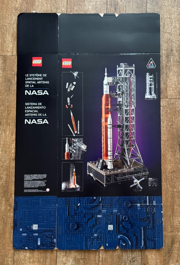10341 LEGO EMPTY BOX ONLY NASA Artemis Space Launch System | eBay
