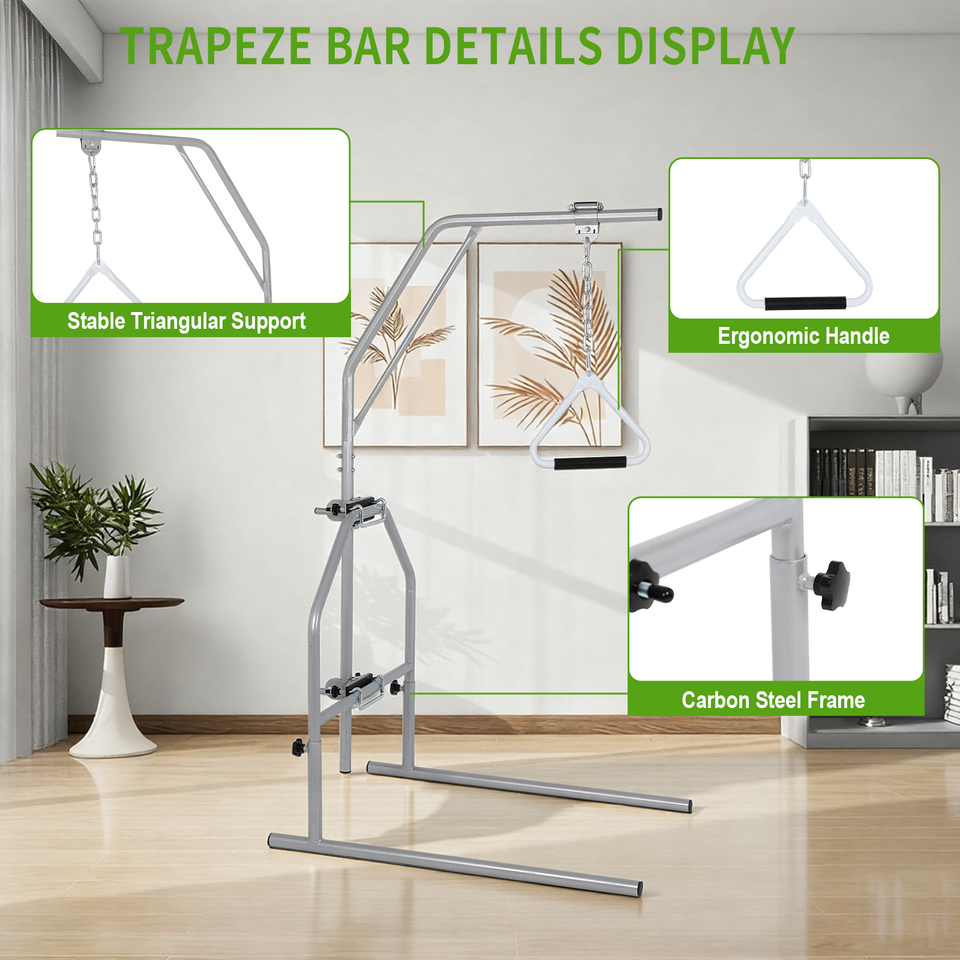 Versatile Metal Trapeze Bar，Bed Trapeze for Hospital/Convalescent Room ...