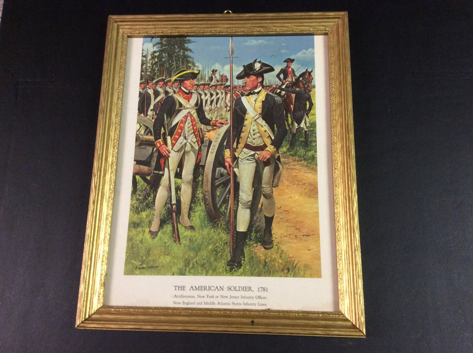 The American Soldier (1781, 1786, 1794) Prints by H. Charles McBarron ...