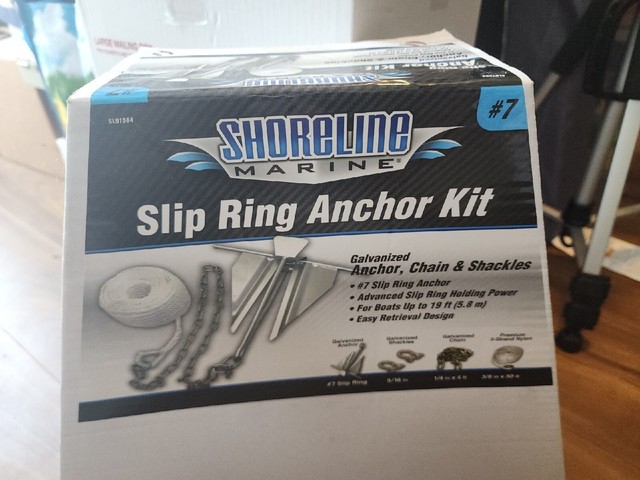 Shoreline Marine #7 Slip Ring Anchor Kit Sl91564 for sale online | eBay