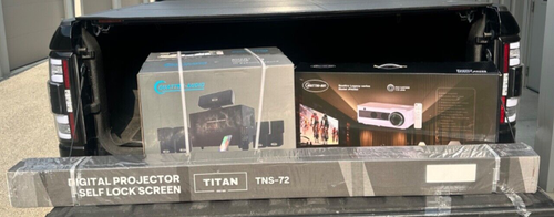 Quattro-Audio PHZ62 Home Theater Projector & QT-157 System & Titan TNS ...