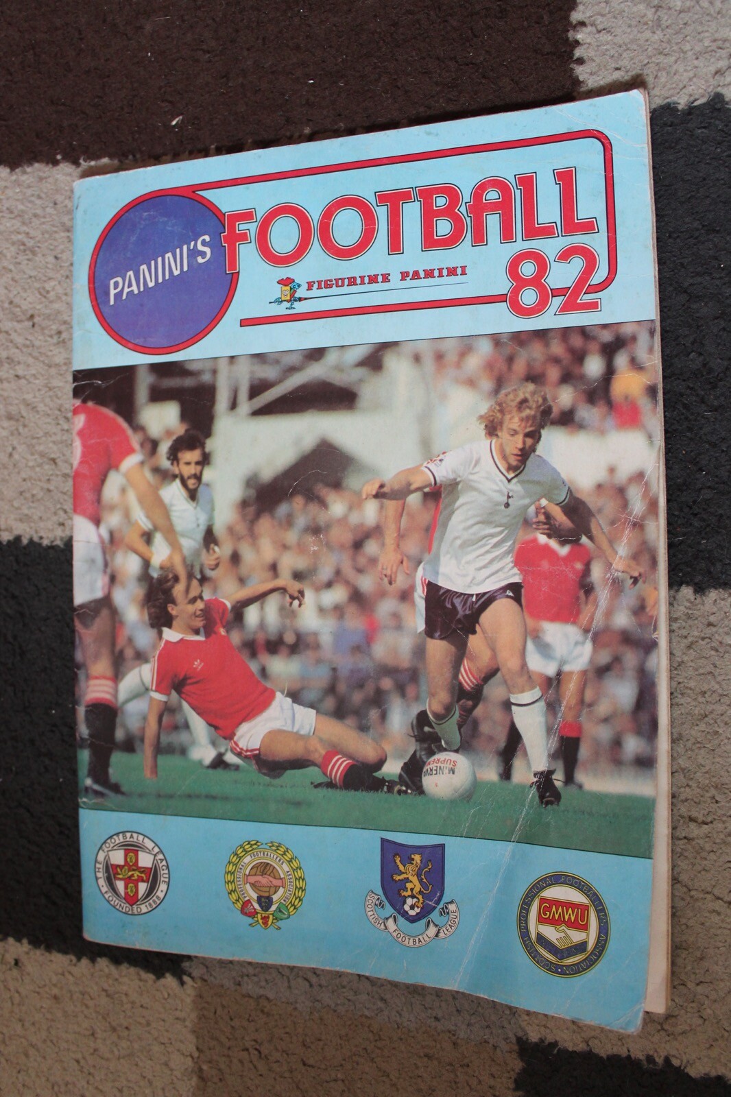 Panini FOOTBALL 1982 Sticker Album VINTAGE 82 (only 4 Stickers) Empty ...