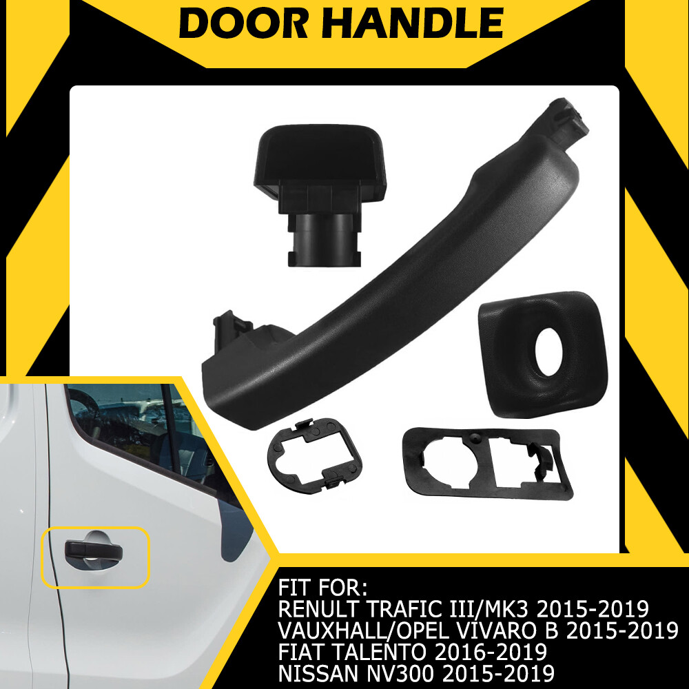 FOR Vauxhall Vivaro B Trafic III Rear Back Door Handle Outer Kit ...