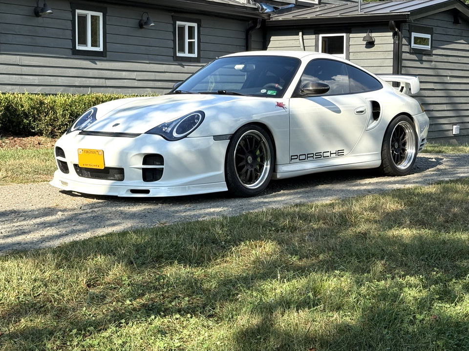 Porsche 911 996 Turbo GT2 996 MK2 2nd Gen 991 style headlights Black w ...