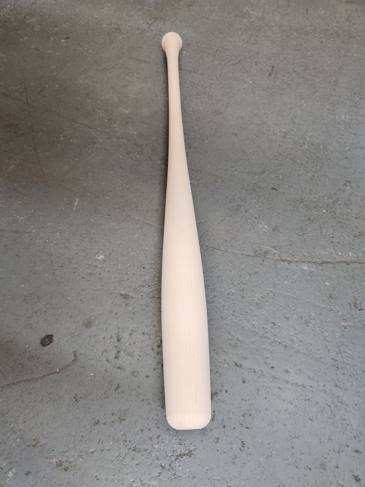 Torpedo Model Baseball Bat Maple Wood Professionally Turned 33" Cupped ...