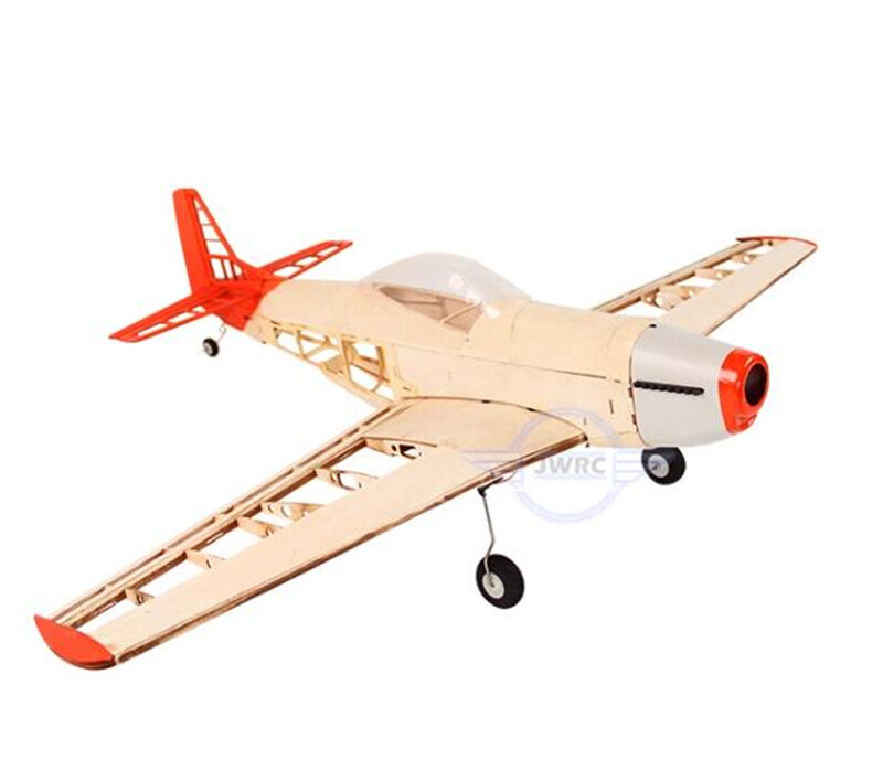 RC Model P51 Airplane Laser Cut Plane Kit Skin Balsa Wood Hardware ...