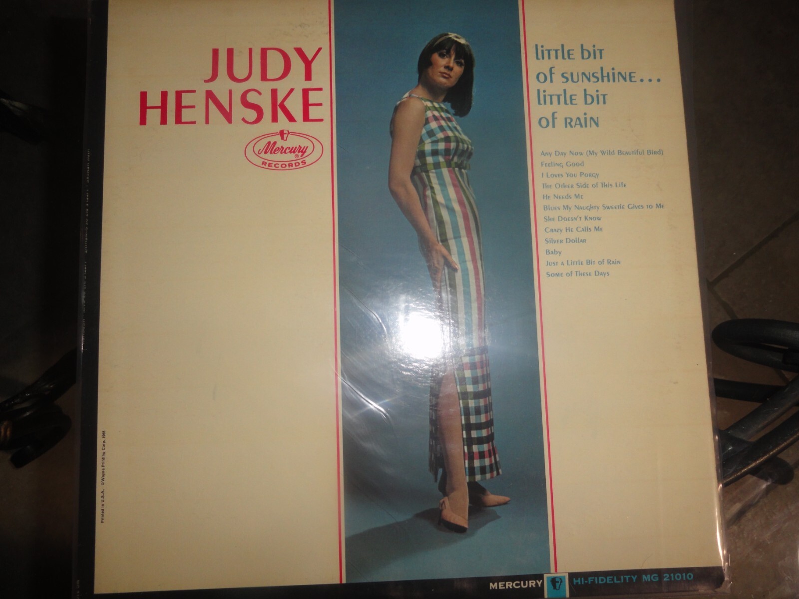VINYL RECORD LP JUDY HENSKE ELEKTRA RECORDS EKL-231 | eBay