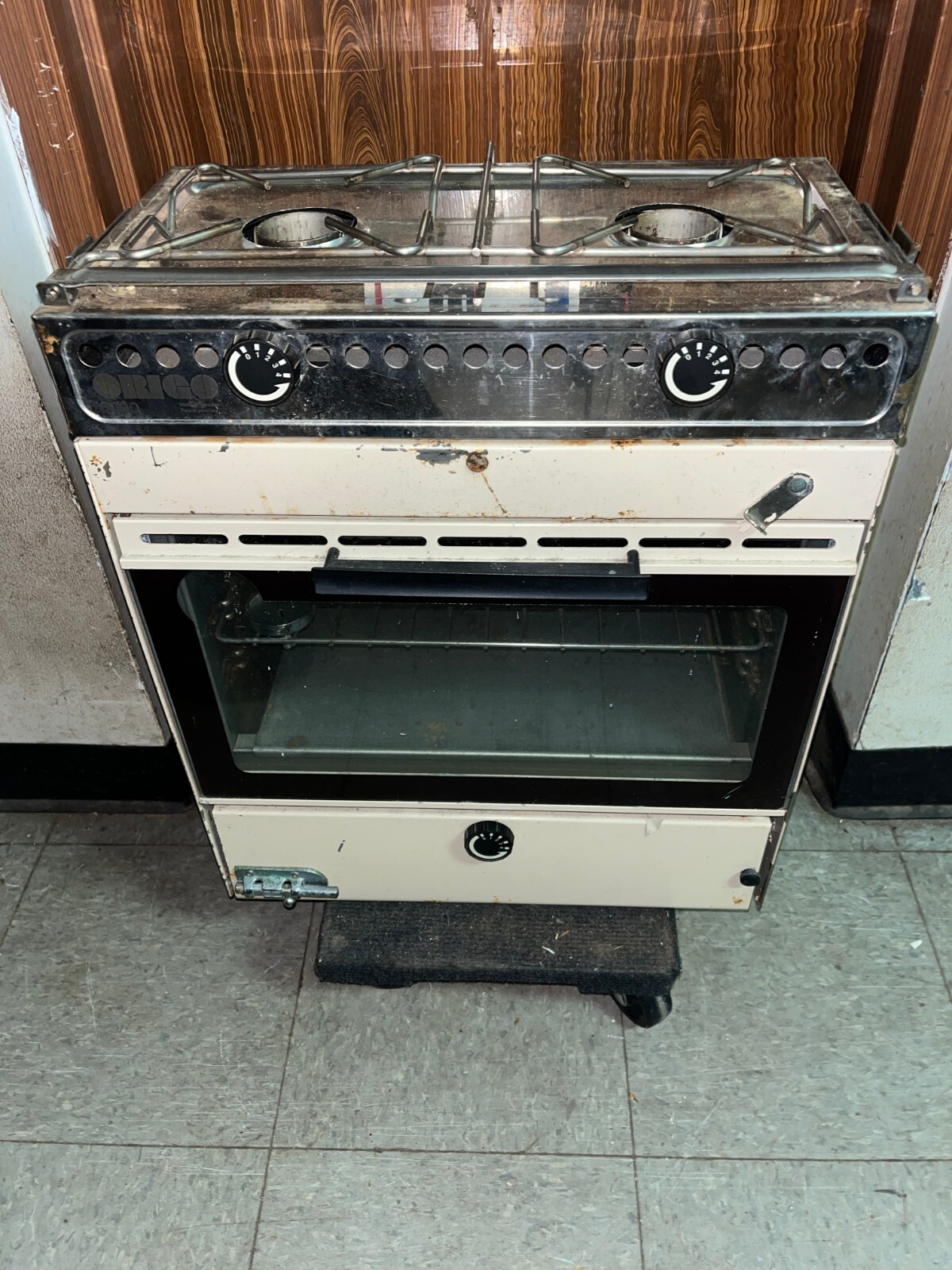 Origo 6000 non-pressurized Double Burner Alcohol Stove & Oven combo