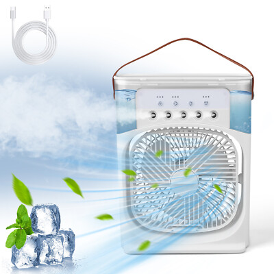 Multi-Function Cooling Fan Add Water and Ice Mist Cooling Fan | eBay