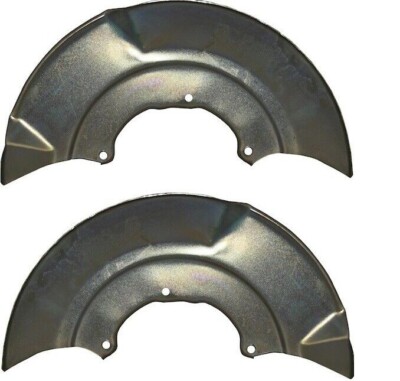 T4 Transporter Front Brake Disc Splash Guards Dust Shields Pair 1990-03 ...