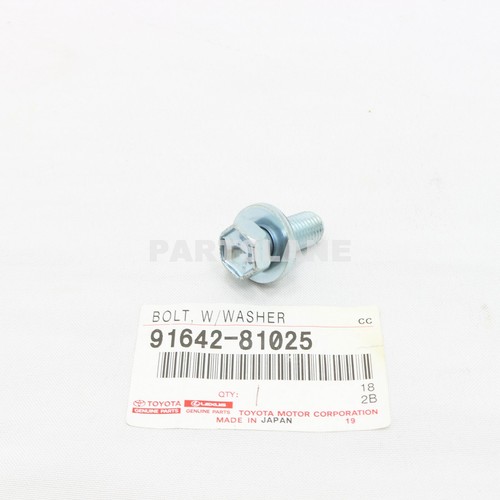 91642-81025 Toyota OEM Genuine BOLT, W/WASHER | eBay