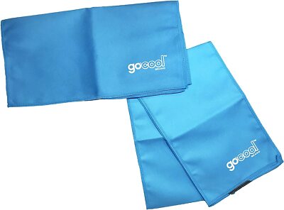 GoCool by Mission Instant Cooling Towel, Blue | eBay