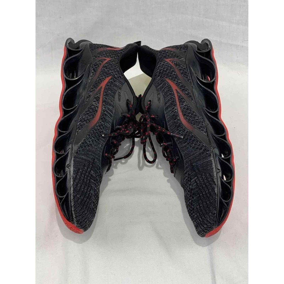 Black/Red Flames Fire Fashion Sneakers Shoes EU 45 (US 12) | eBay