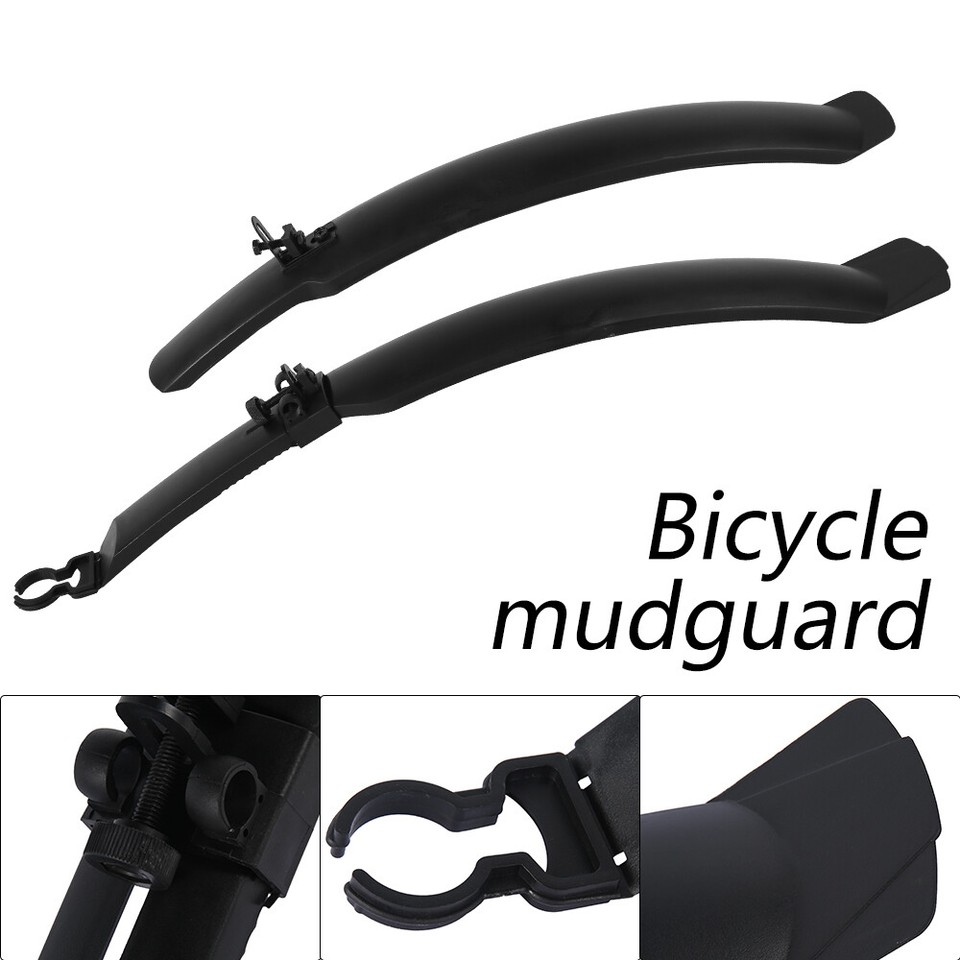 Bike Plastic 26” Mudguards Front & Rear Mountain Bike/bicycle Mud ...