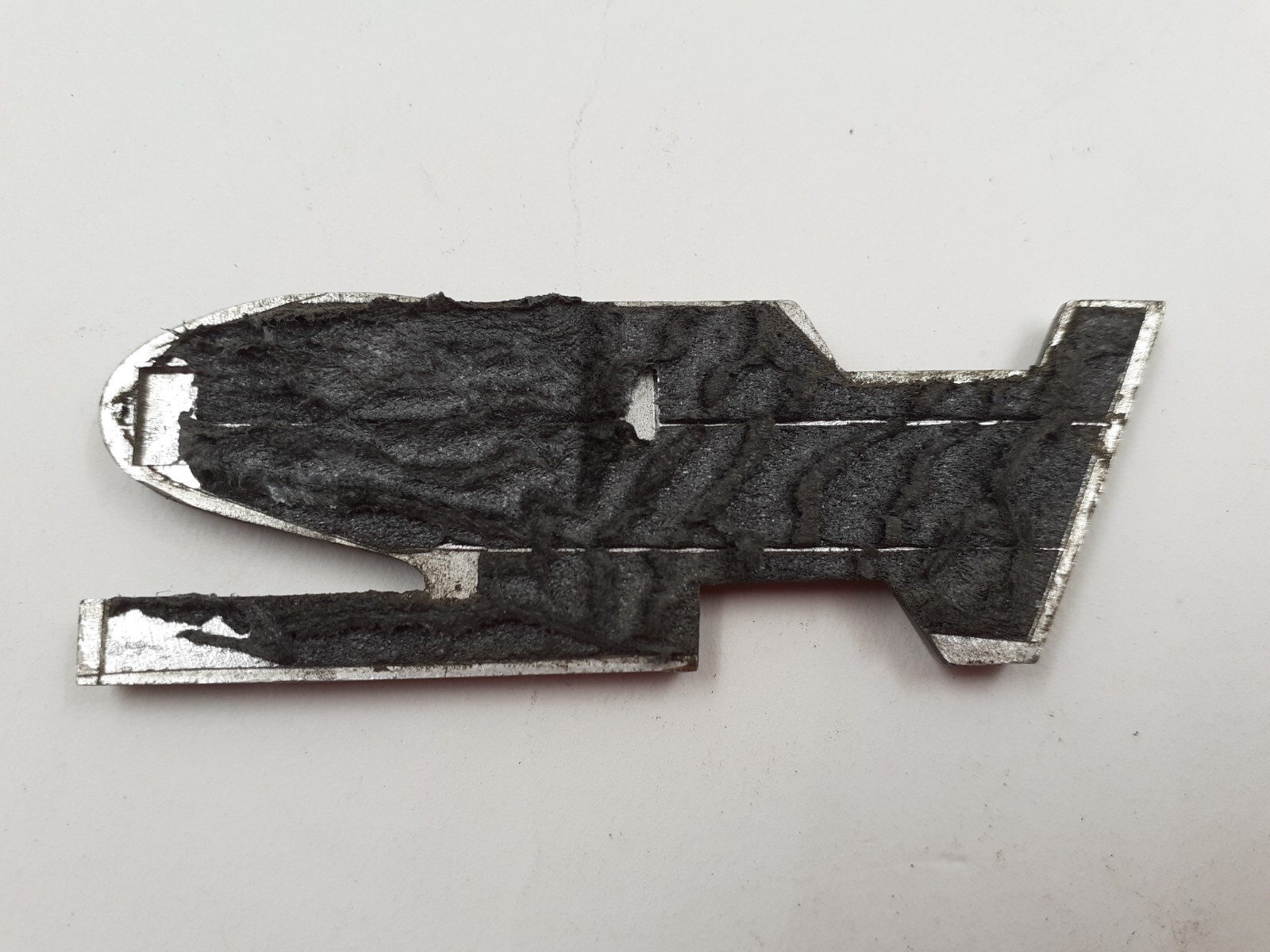 JAGUAR XJ12 SERIES 3 BOOT LID REAR TAILGATE CHROME BADGE BACK EMBLEM ...