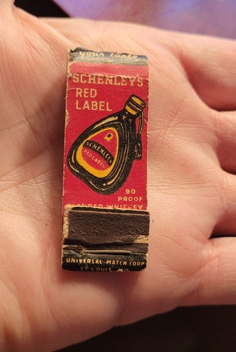 1930s 10 Strike Schenley's Black & Red Label Blended Whiskey Schenley ...