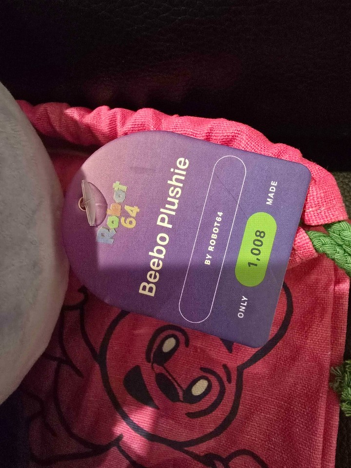 Roblox Very RARE LIMITED EDITION Makeship Plush Robot 64 Beebo 100% ...