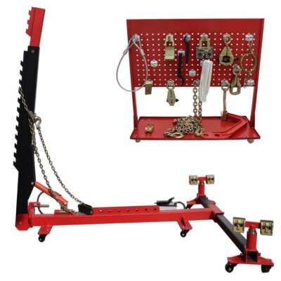 Auto Body Frame Puller Straightener Car Repair Machine 10T PSI Movable ...