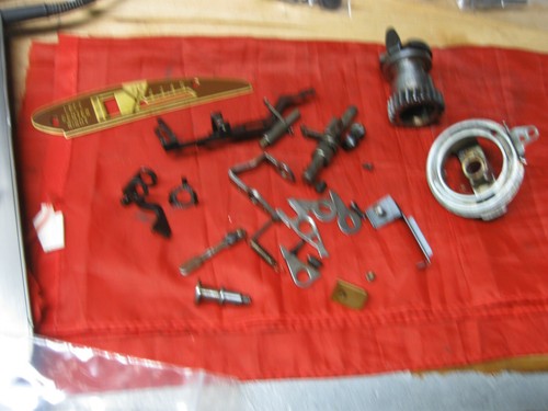 Singer 503A 503 ROCKETEER Sewing Machine Top Hat Cam Stack Assembly ...