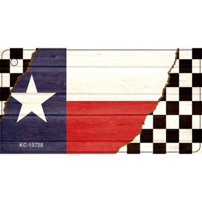 Texas Racing Flag Novelty Metal Key Chain KC-13728 | eBay