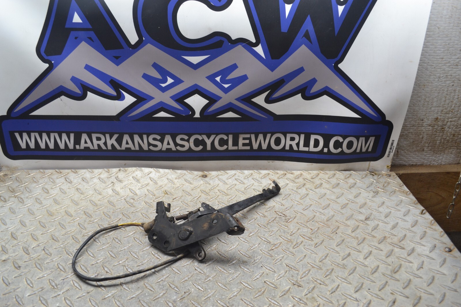 509 FOOT BRAKE PEDAL W PARTS 03 YAMAHA KODIAK YFM 400 2X4 ATV FREE US ...