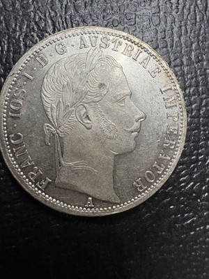 1863-A Austria 1 Florin, proof like | eBay