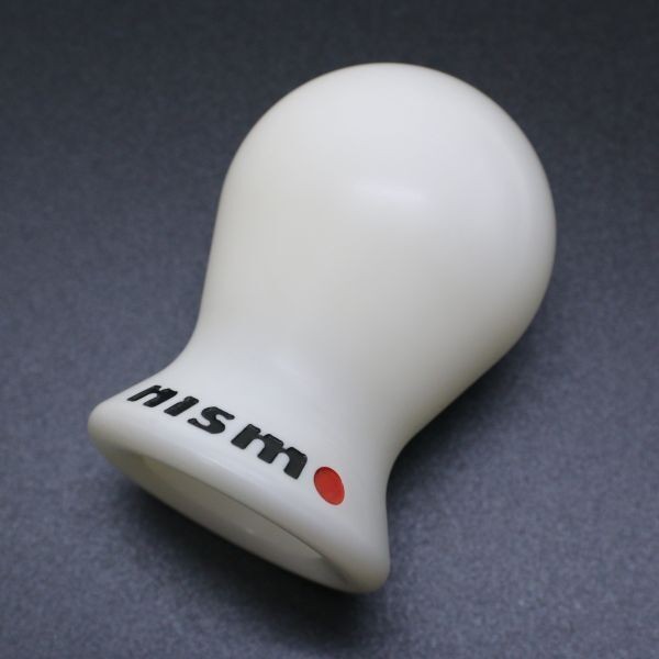 Nissan NISMO Mid Logo MT Shift Knob White | eBay Australia