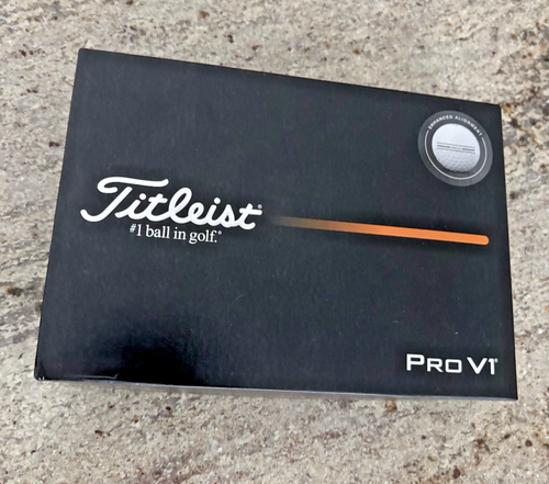 Titleist Pro V1 Golf Balls, WHITE - NEW IN BOX - 1 Dozen | eBay