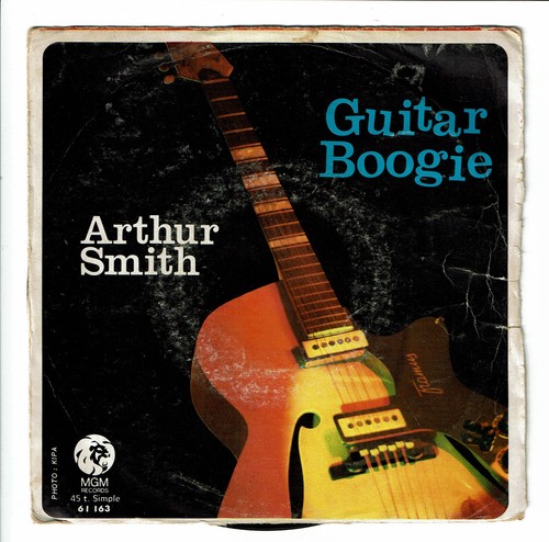 Arthur SMITH Vinyle 45T 7"GUITAR BOOGIE - BANJO RAG - MGM Records 61163 ...