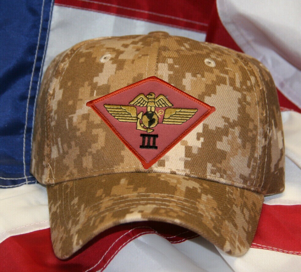3RD MARINE AIR WING HAT PATCH CAP 3D MAW US MARINE MCAS EL TORO MIRAMAR ...