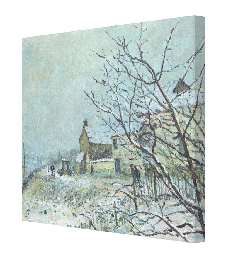 Sisley Paintings Winter