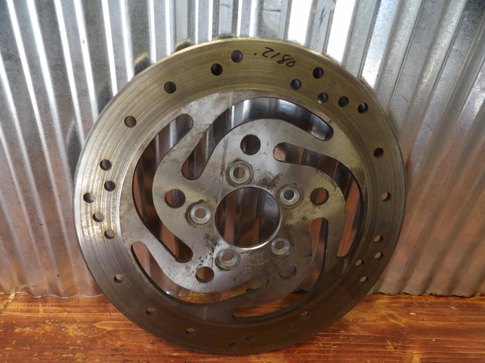 07 Harley-Davidson Dyna Street Bob FXDB REAR BRAKE ROTOR DISC 41797-00 ...