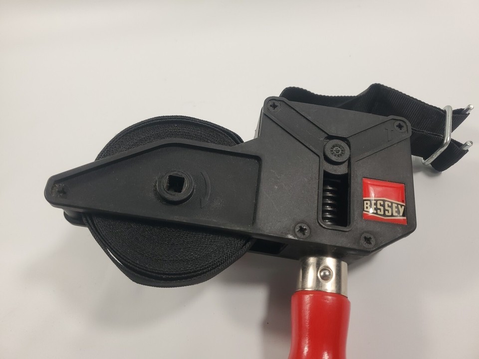 VINTAGE BESSEY VARIABLE ANGLE STRAP CLAMP Wood Handle Great Condition ...
