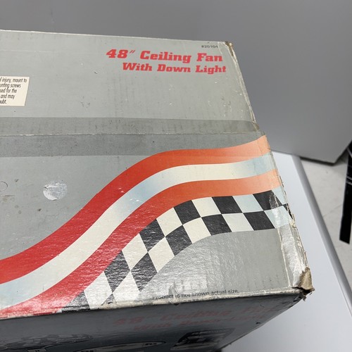 RARE 1999 NASCAR Racing Ceiling Fan 42" Blade So1802 51446 Official ...