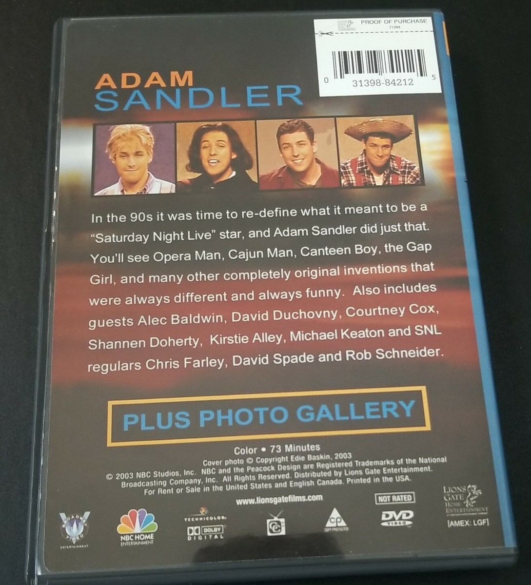 Adam Sandler Chris Farley Gap