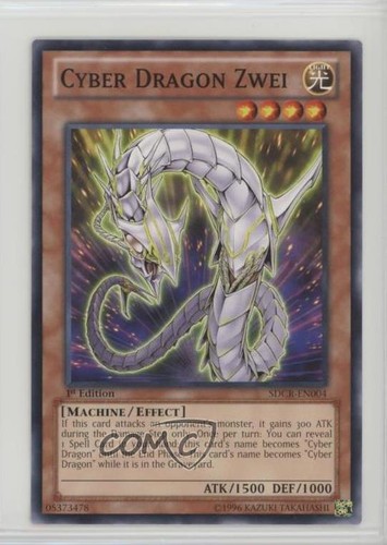 2014 Yu-Gi-Oh! Revolution Structure Deck 1st Edition Cyber Dragon Zwei ...