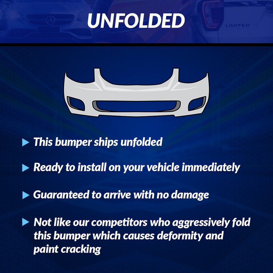 NEW Painted 2002-2004 Toyota Camry Front Bumper W/ Fog Lmp Holes & Tow ...