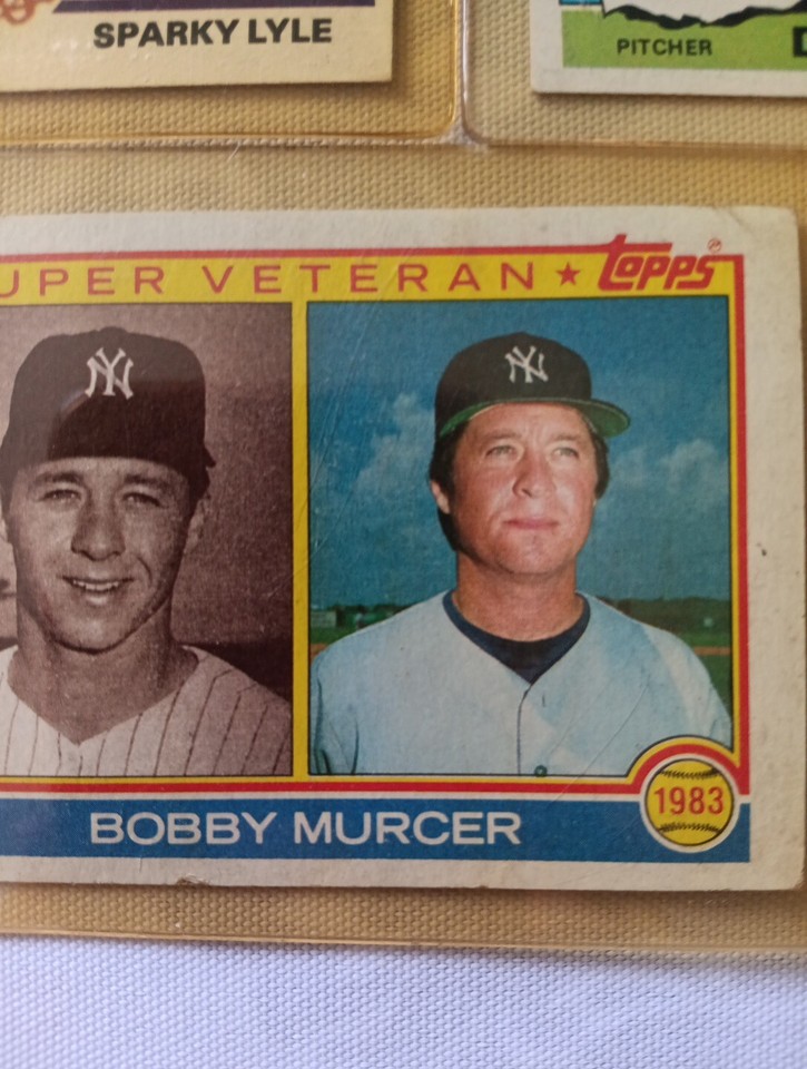 Yankees Baseball Vintage Baseball Card Collection | eBay