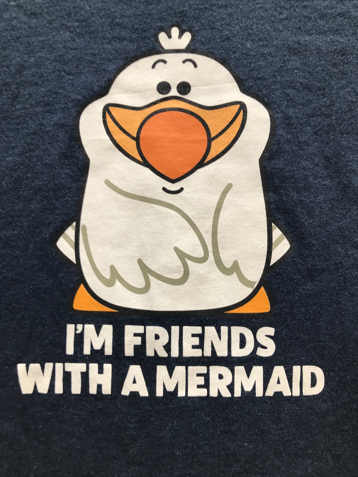 Disney Scuttle Scully Little Mermaid Tshirt Adult S I’m Friends With A ...
