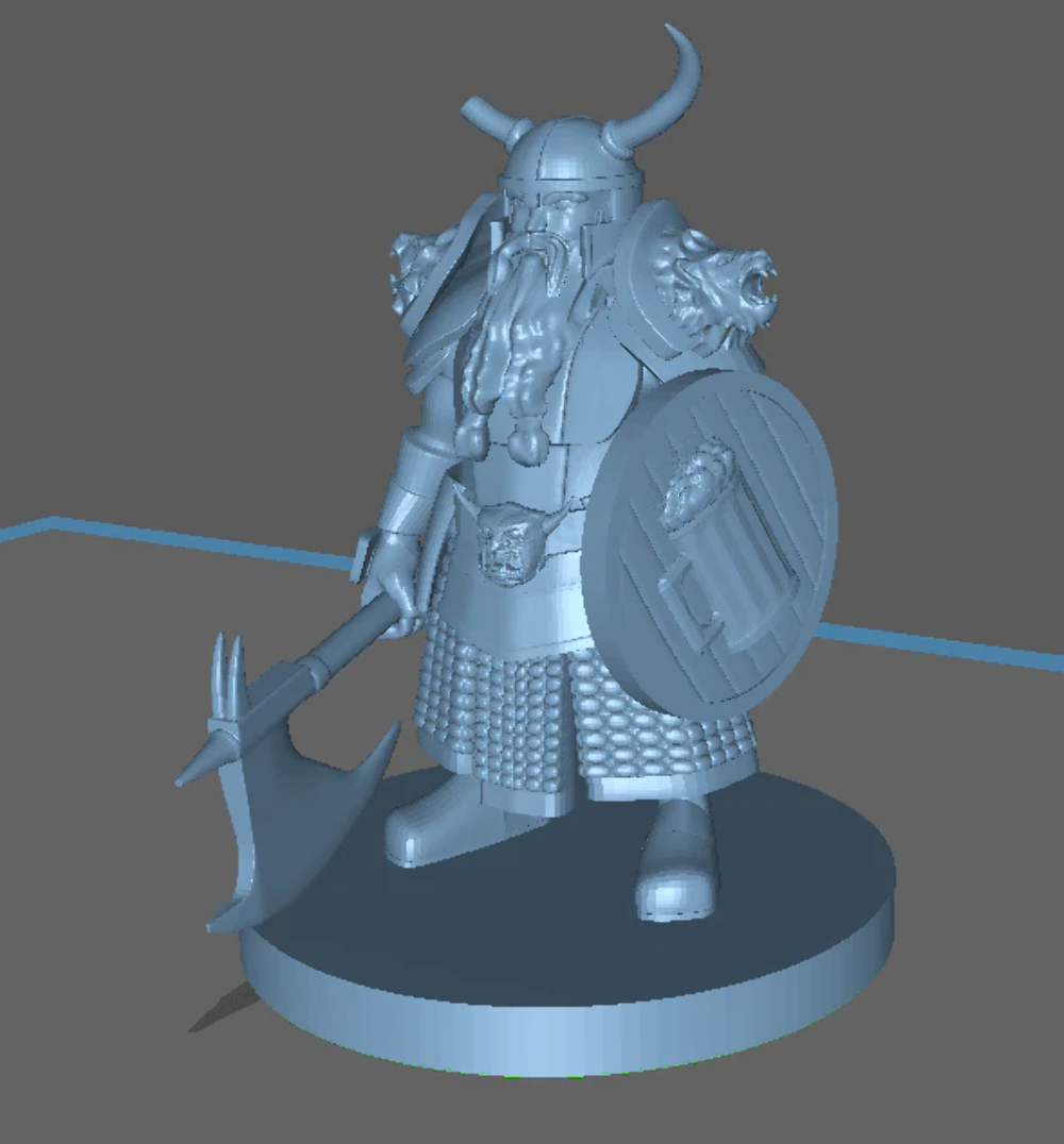 Adventurer: Male Dwarf Fighter Bruenor Battlehammer | eBay