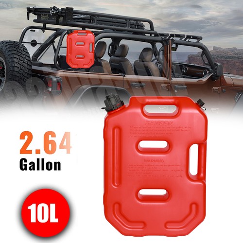 10L Fuel Tank Gas Oil Petrol Storage Can Container SUV Offroad 4x4 ATV ...