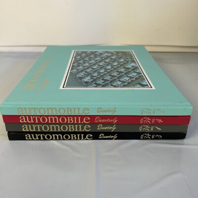 Automobile Quarterly Volume 34 Full Set No.s 1,2,3,4 - Hardcover Auto ...