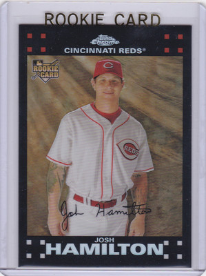 JOSH HAMILTON Topps Chrome REFRACTOR ROOKIE CARD Baseball INSERT $$ RC ...