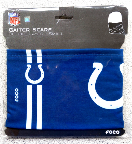 NFL INDIANAPOLIS COLTS USA ON-FIELD SIDELINE LOGO NECK GAITER SCARF ...